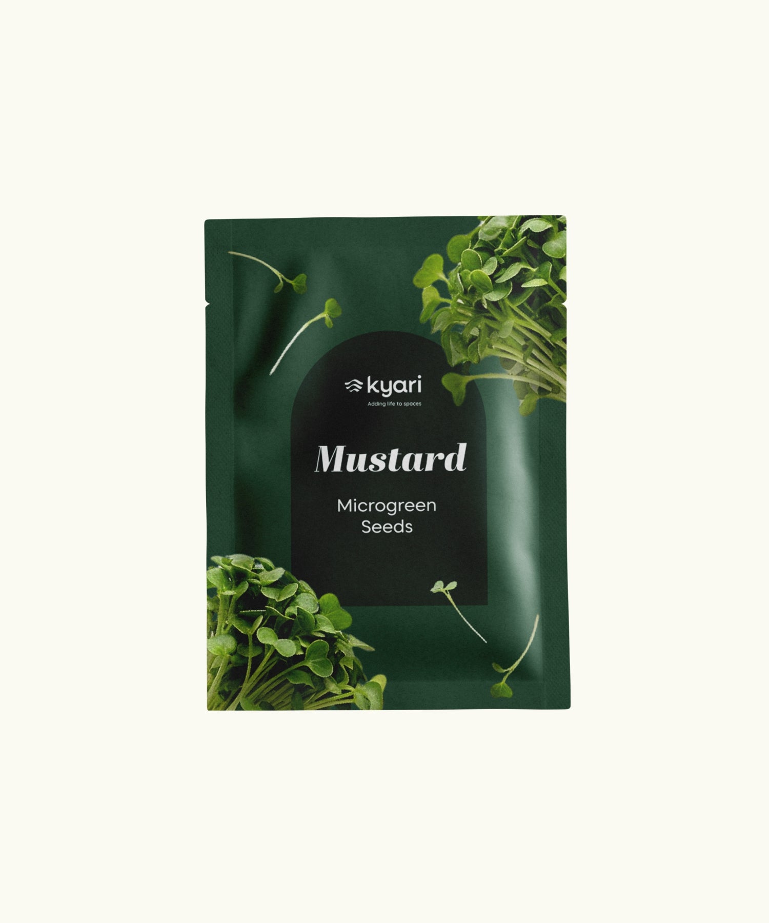 Mustard Microgreen Seeds (Green, Pack of 10 g) - 20 Seeds – Kyari.co